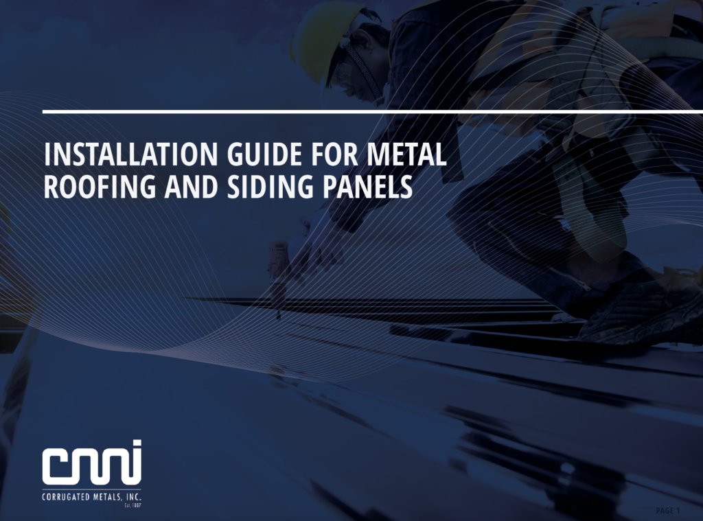 Metal Roofing and Siding Installation Guide | Corrugated Metals