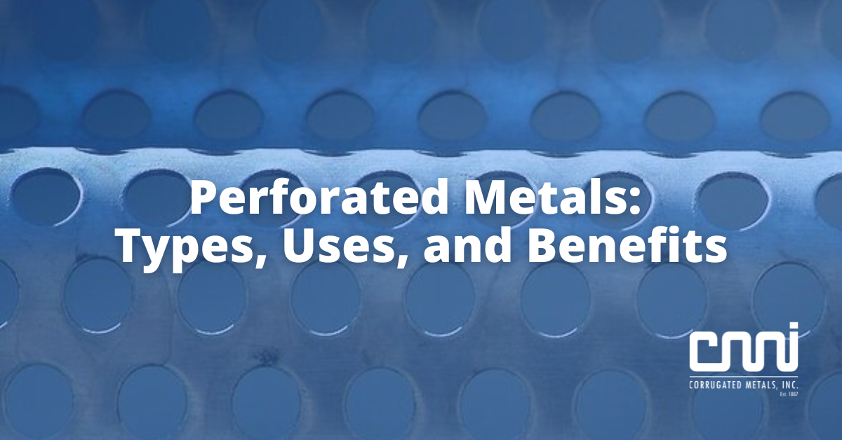Perforated Metals: Types, Uses, and Benefits | Corrugated Metals