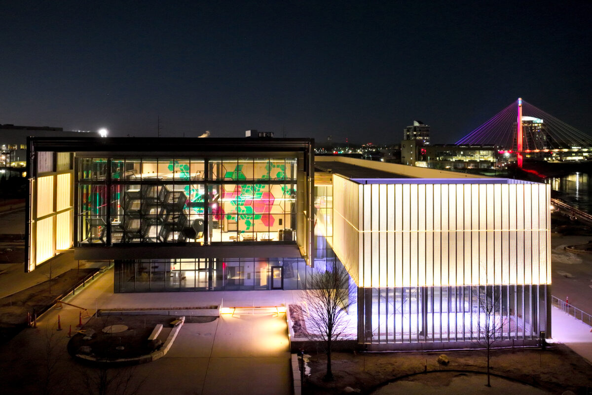 New, Custom Panel for Interactive Museum | Corrugated Metals